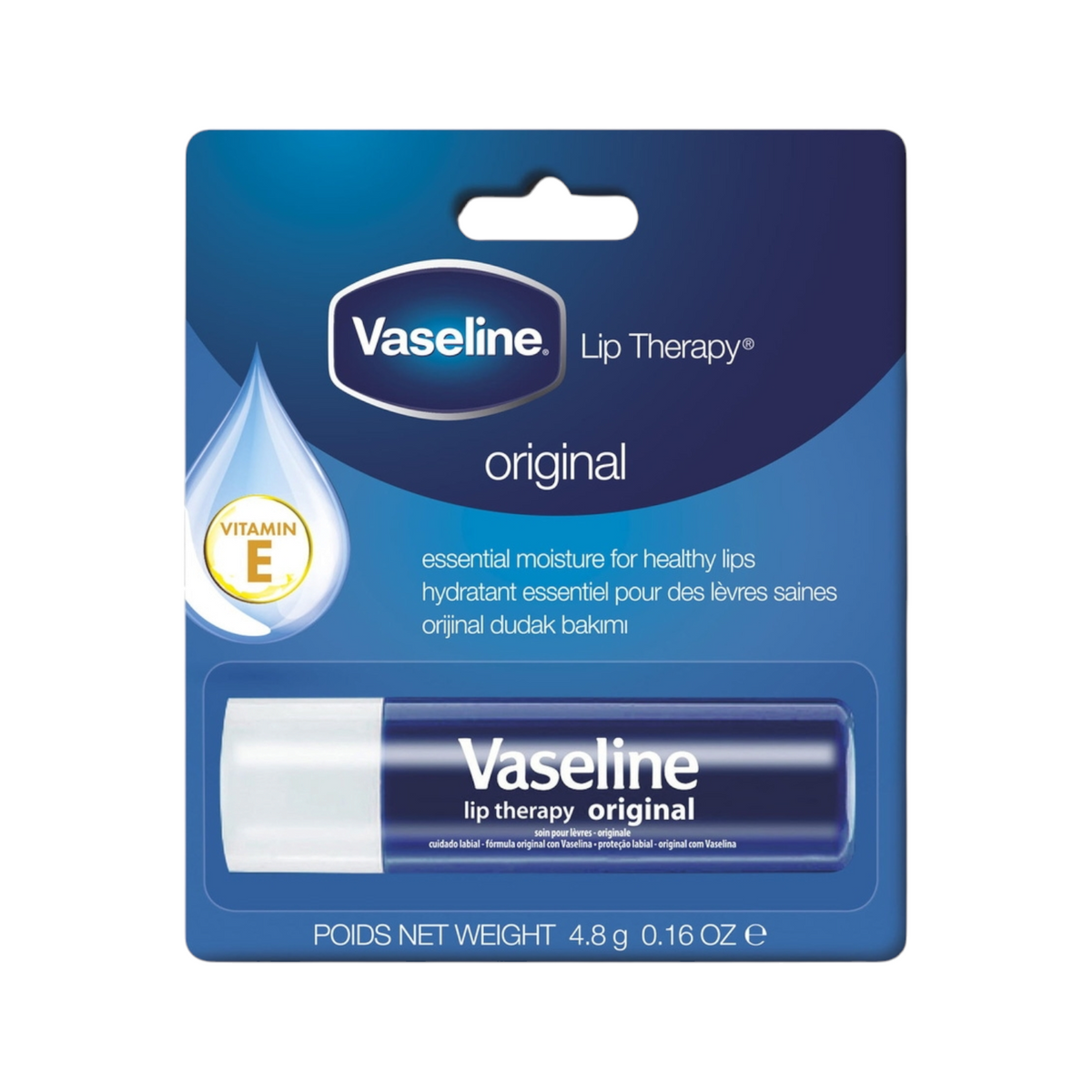 VASELINE LIP THERAPY ORIGINAL LIP BALM 4.8G – Shopnin