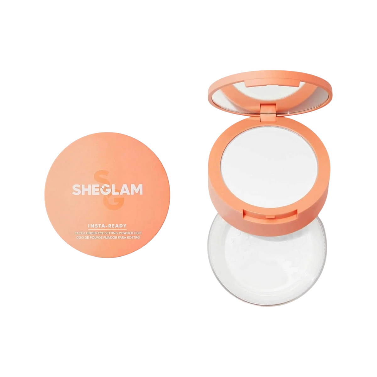 SHEGLAM FACE & UNDER EYE SETTING POWDER DUO TRANSLUCENT – Shopnin