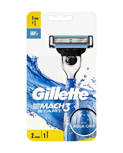 GILLETTE MACH3 START 1 MACHINE plus 2 REFILLS – Shopnin