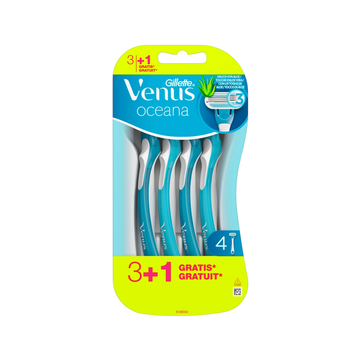 GILLETTE VENUS OCEANA 3+1 VALUE PACK – Shopnin